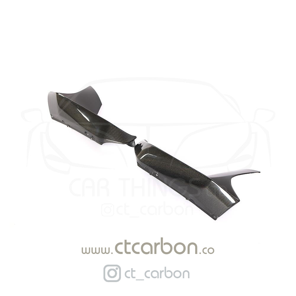 BMW M5 F90 CARBON FIBRE SPLITTERS - MP STYLE – WHP Performance Ltd
