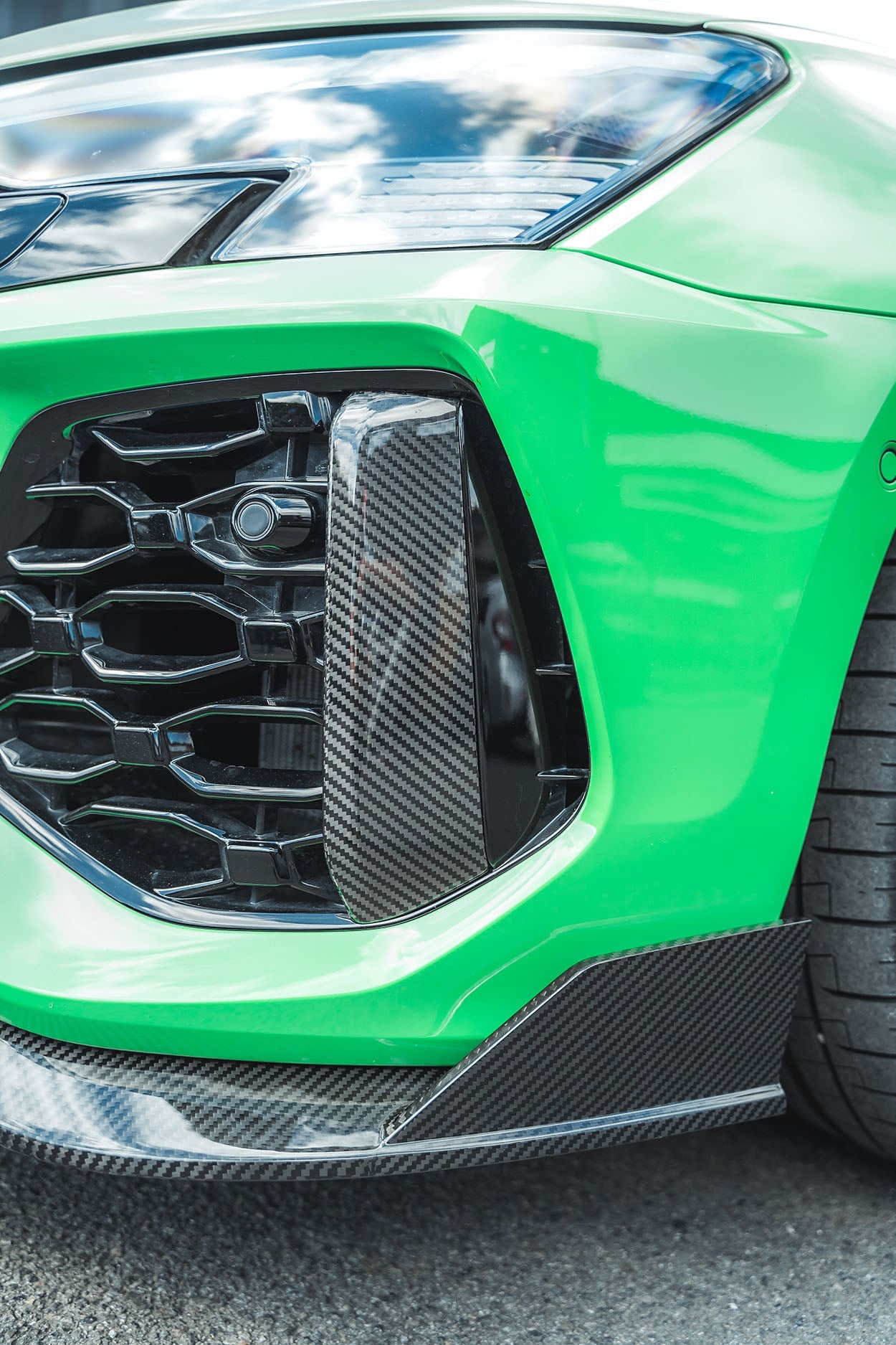 AUDI RS3 8Y CARBON FIBRE FRONT BUMPER CORNERS - CT DESIGN – WHP ...