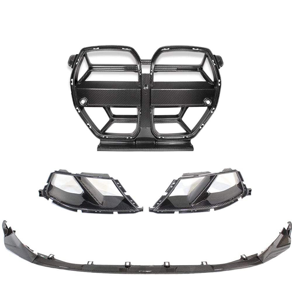 BMW M3/M4 G80/G81/G82/G83 CARBON FIBRE FRONT END KIT - V2 – WHP ...